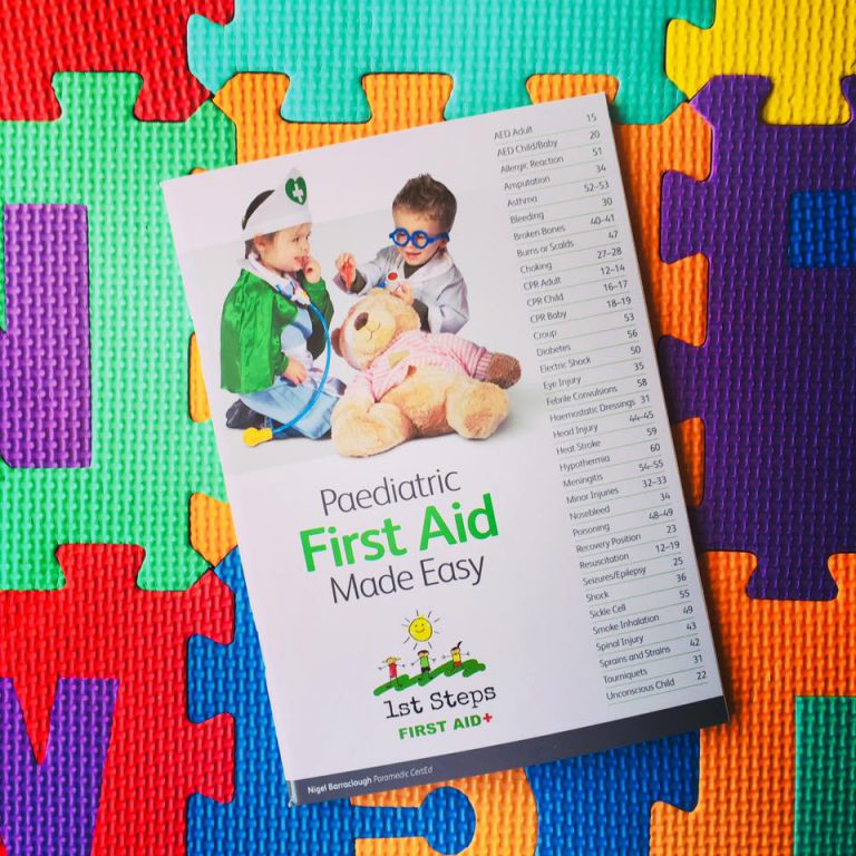 Paediatric First Aid Book - 1st Steps First Aid